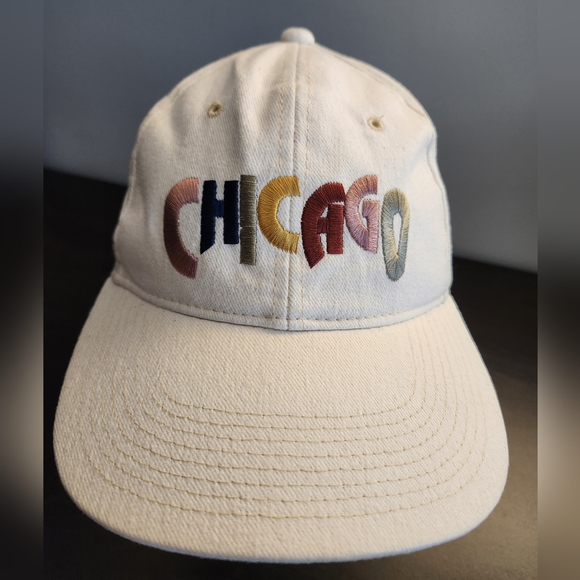 Kudzu | Accessories | Vintage 9s Chicago Spellout Embroirdered Snapback ...